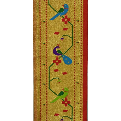 Paithani Muniya Border